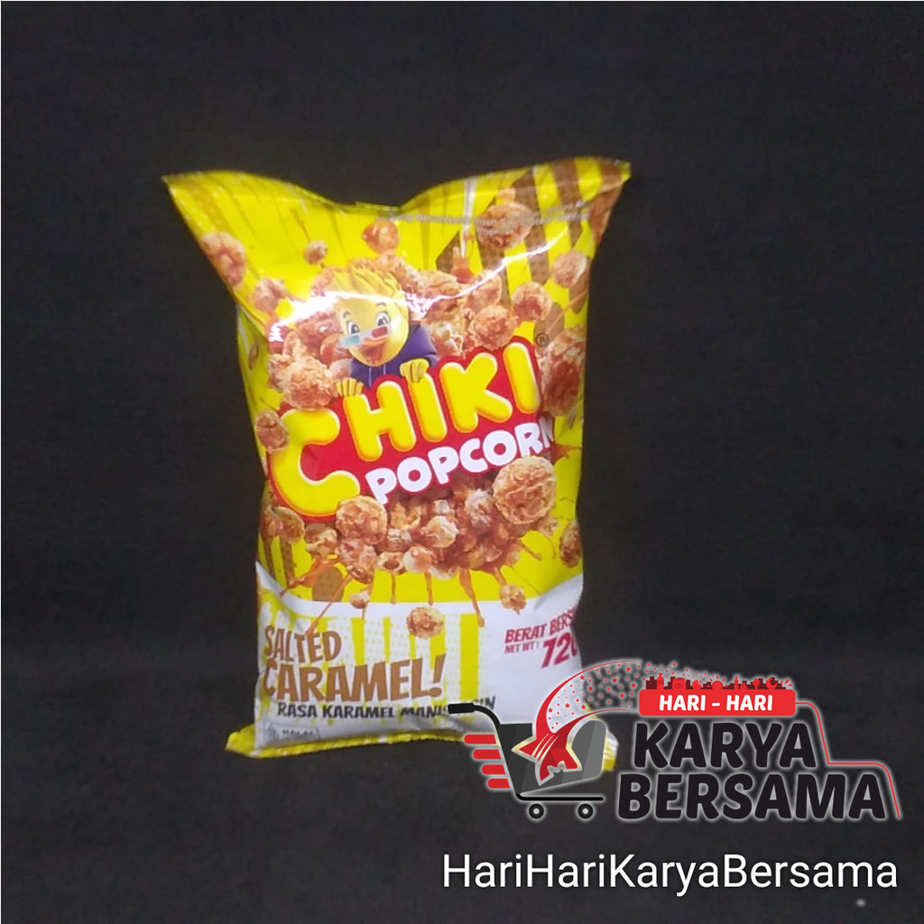 Jual MAKANAN RINGAN CEMILAN CHIKI POP CORN SALTED CARAMEL JAGUNG ...