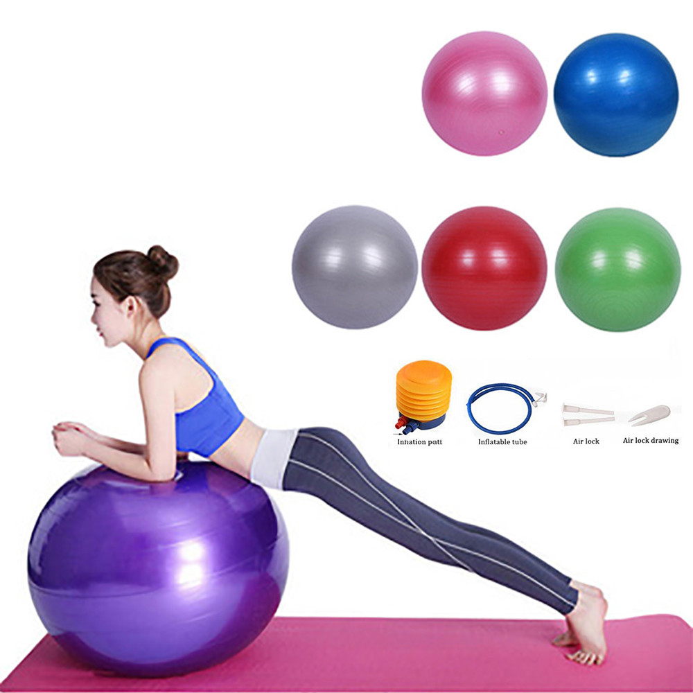 Jual Fitness Sports Yoga Balls Bola Pilates Gym Balance Ball Exercise ...