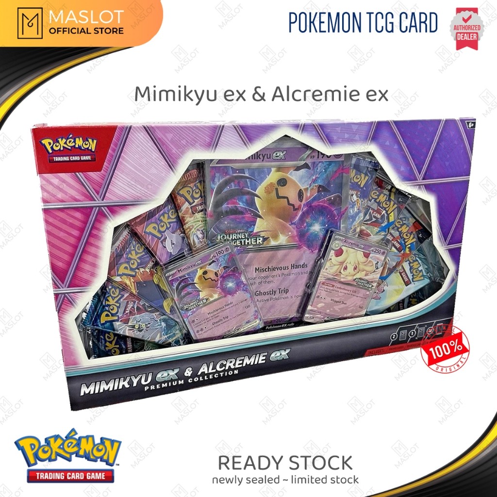 Jual Promo!!! Pokemon Tcg: Exclusive Special Collection Mimikyu Ex Dan ...