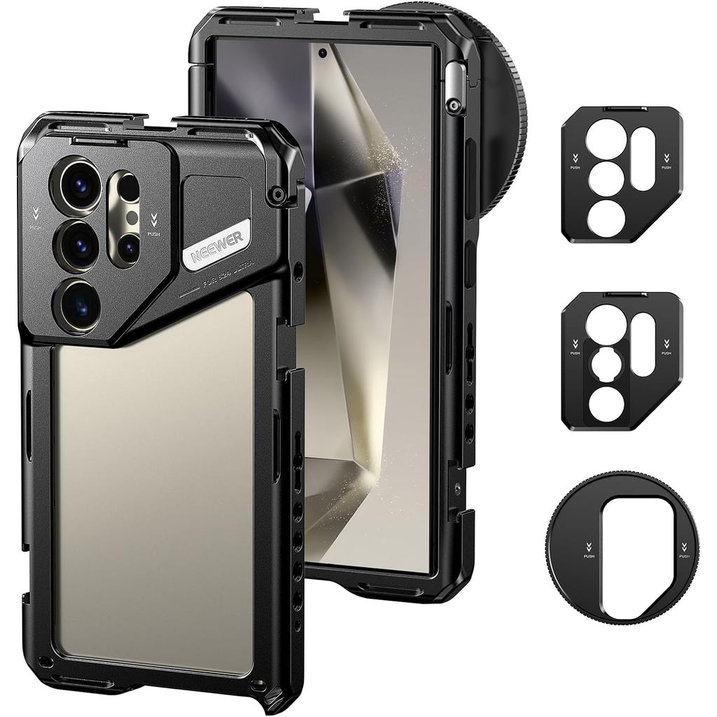 Jual NEEWER S24 Ultra Phone Cage Smartphone Stabilizer with 67mm Filter ...