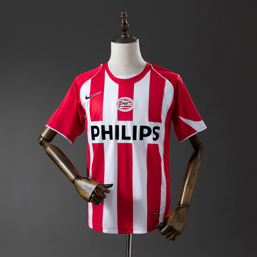 Jual Jersey PSV Eindhoven 04/05 Home Retro T shirt pria | Shopee Indonesia