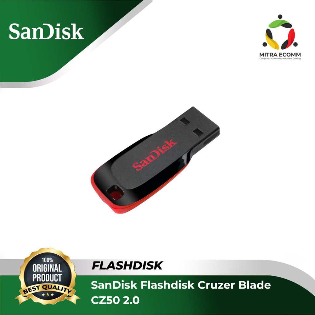 Jual Flashdisk Sandisk Cruzer Blade 16gb Usb FlashDrive Cz50 | Shopee ...