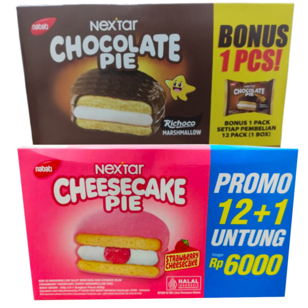 Jual NEXTAR CHOCOLATE PIE Box | Shopee Indonesia