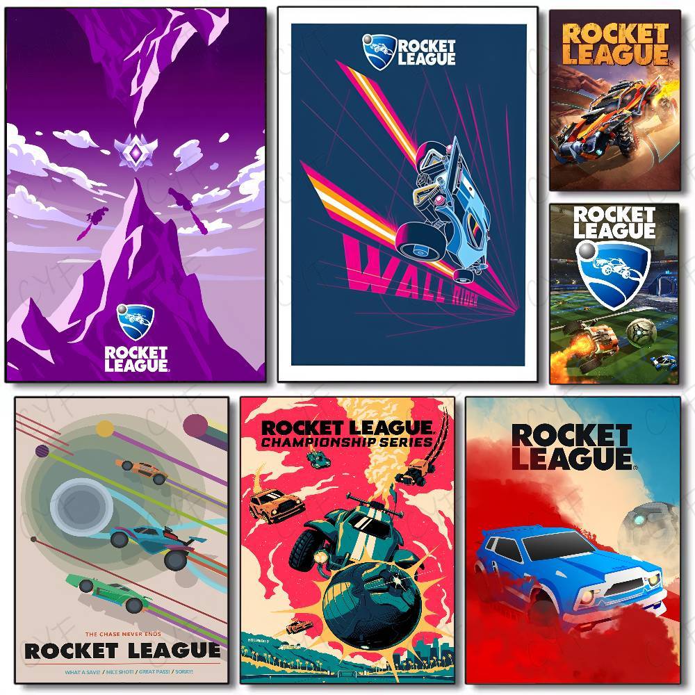 Jual game R-Rocket L-League Poster HD art sticky wall waterproof home ...