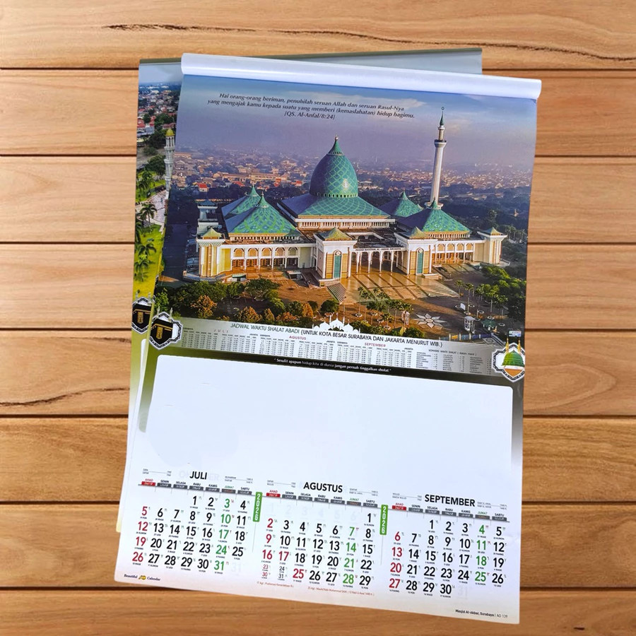 Jual EXD Kalender 2026 Islami Gambar Masjid - Kalender islam lengkap ...