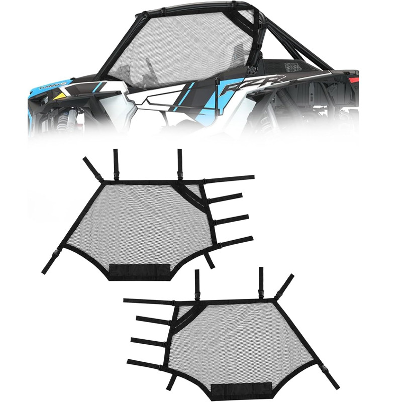 Jual For Polaris RZR 1000 XP Turbo Window Nets Roll Cage Mesh Guard ...