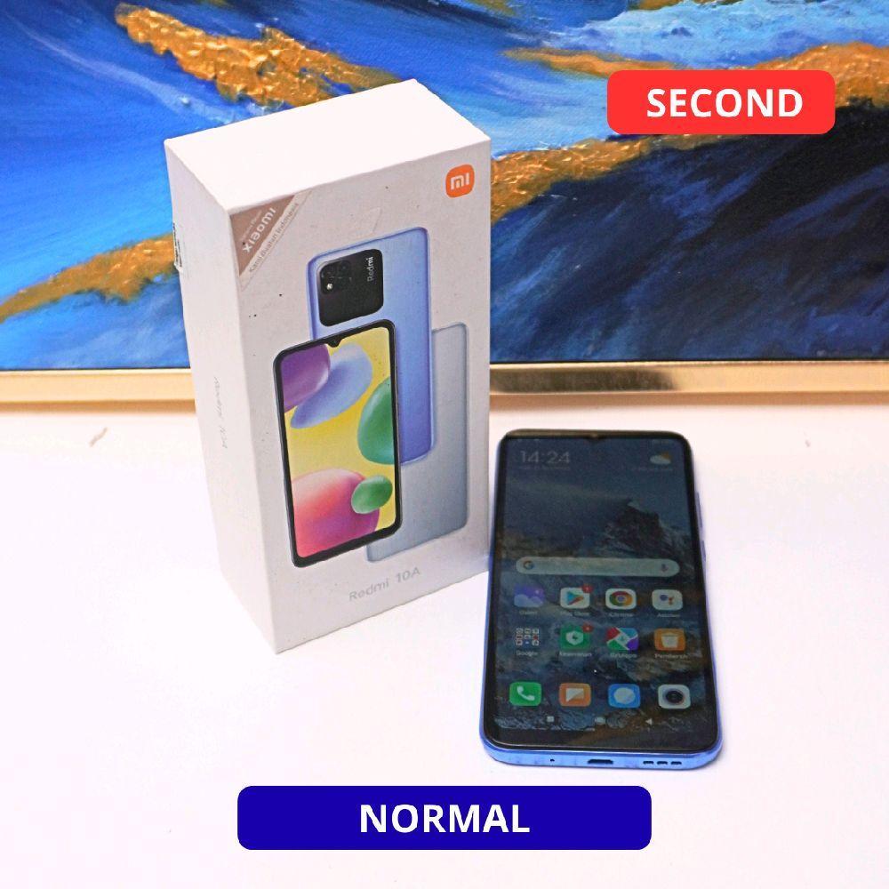 Jual XIAOMI REDMI 10A 4/64 GB HP SECOND ORIGINAL SINAR MUTIARA CELL ...
