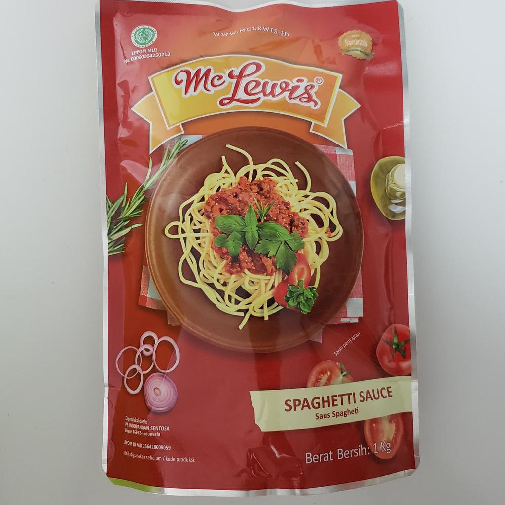 Jual Mc Lewis Spaghetti Bolognese Sauce - 1Kg | Shopee Indonesia