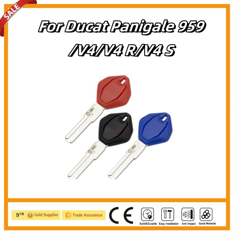 Jual For DUCATI Blank Key Panigale 959/V4/V4R/V4S Motorcycle Whit Black ...