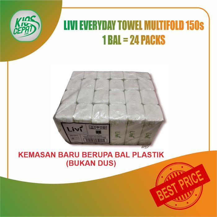 Jual Tissue LIVI SMART TOWEL Multifold (EVERYDAY HAND TOWEL) 1DUS ...