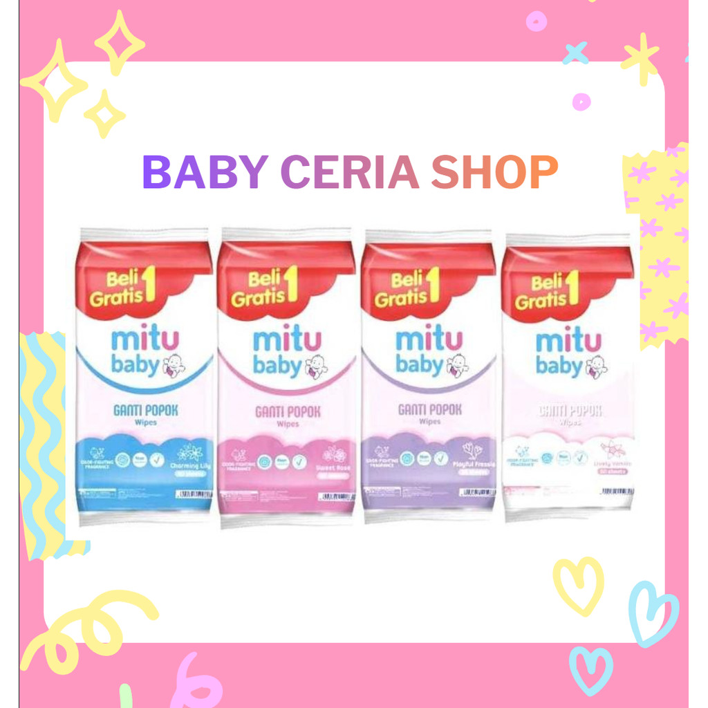 Jual Mitu Tisu Basah Beli 1 Gratis 1 / Baby Wipes Ganti Popok 50 Sheet ...