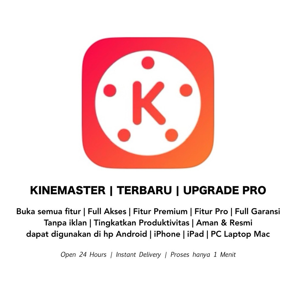 Jual Produk Digital | Kinemaster | Pro Premium | Aplikasi iPhone ...