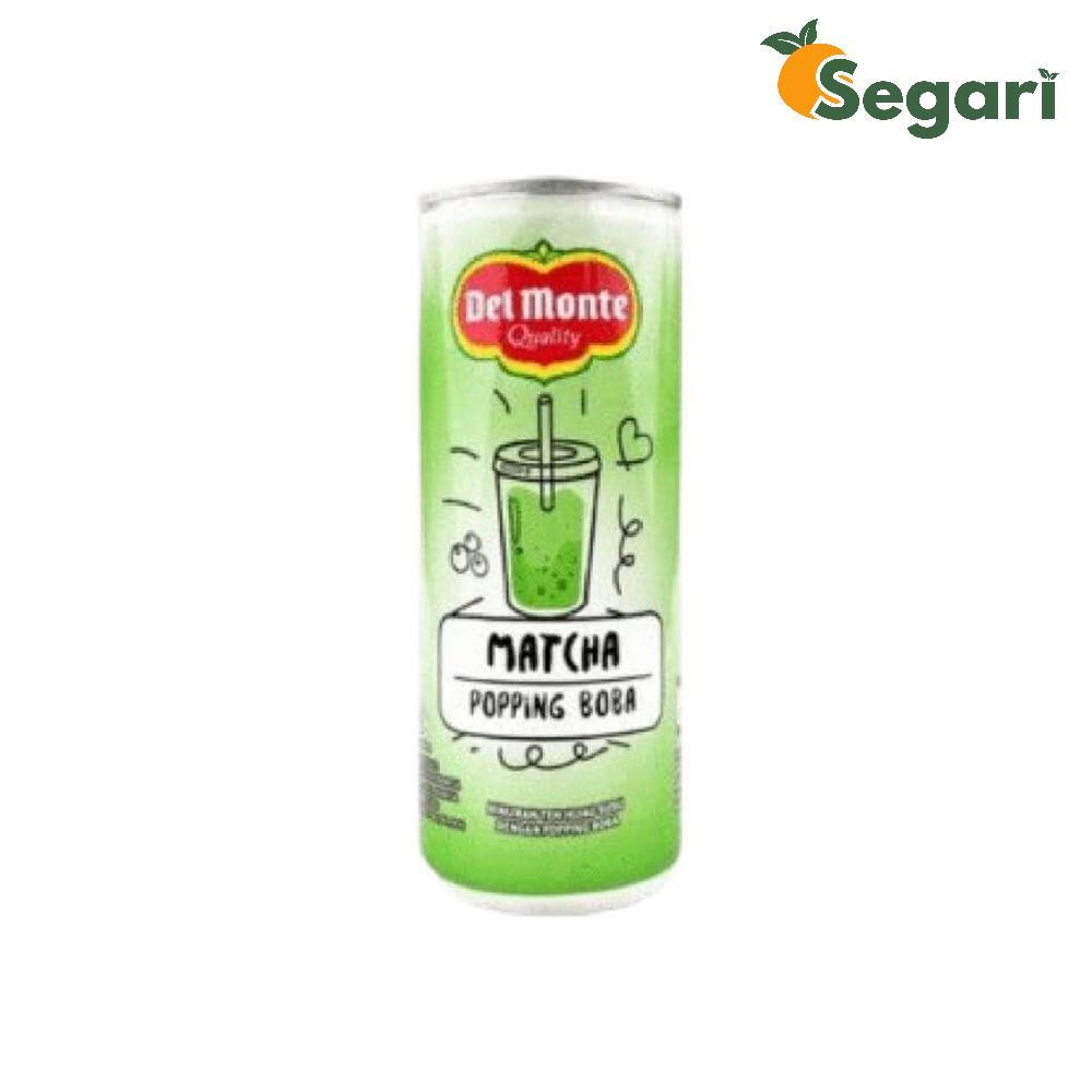 Jual Del Monte Minuman Matcha Popping Boba Kaleng 240 ml | Shopee Indonesia
