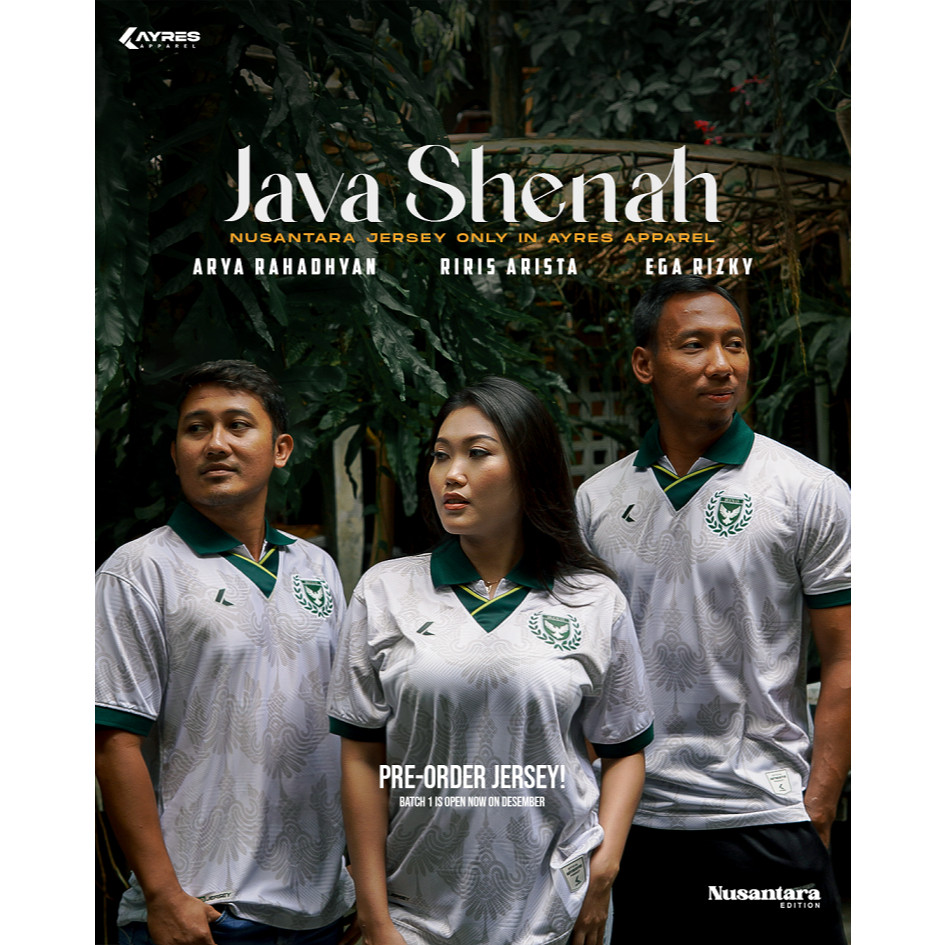 Jual Jersey Nusantara Ayres Vintage Premium Dryfit Casual Pria Wanita ...