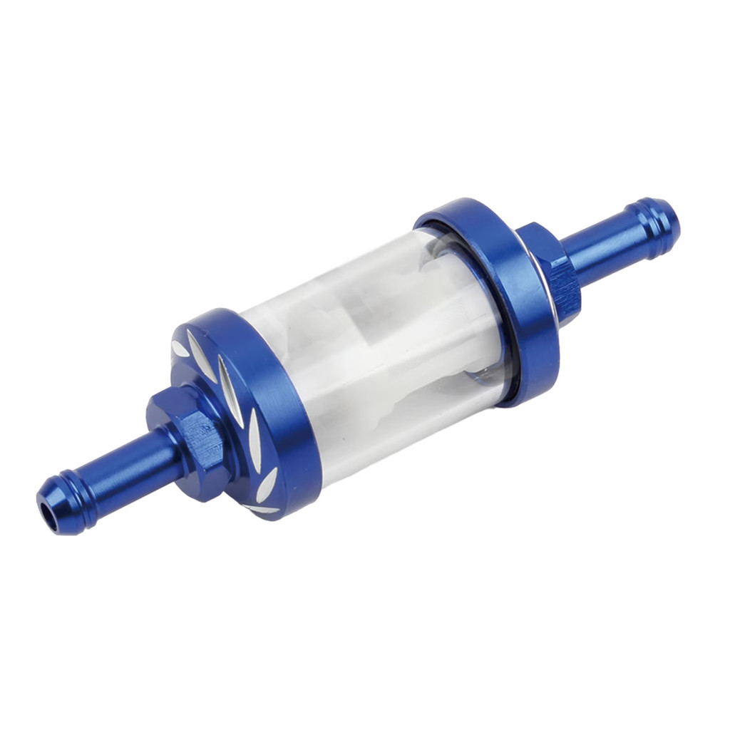 Jual Universal Motorcycle Fuel Filter 8mm Engine Inline Carb CNC ...