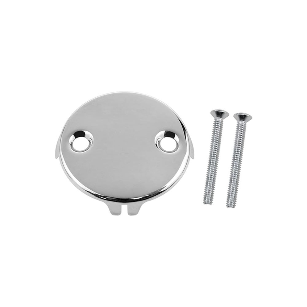Jual 1pc Bathtub Overflow Cover Plate with Screws Bathroom Basin Trim ...