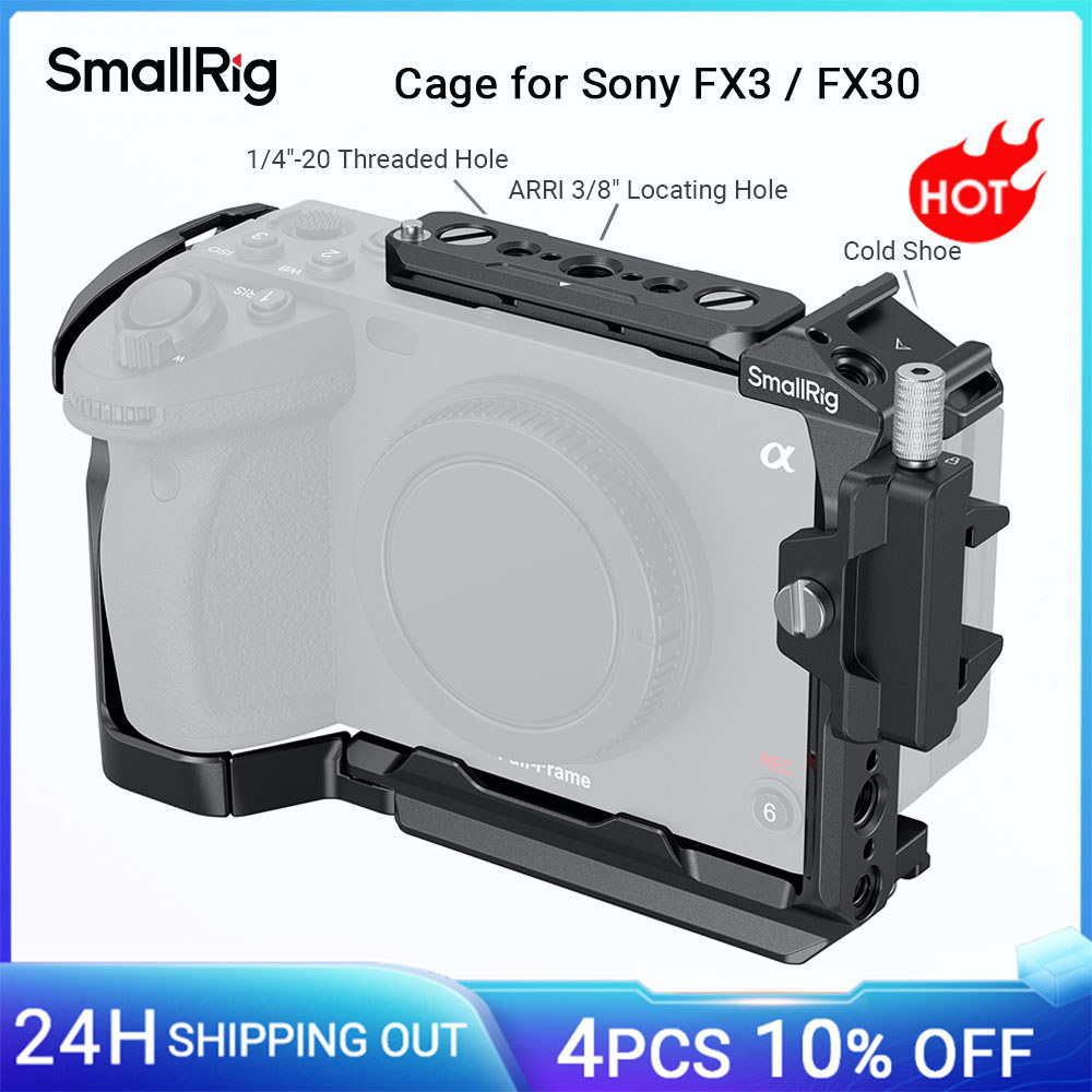 Jual SmallRig Cage for Sony FX30 / FX3 Camera Cage Rig Kit With Cable ...
