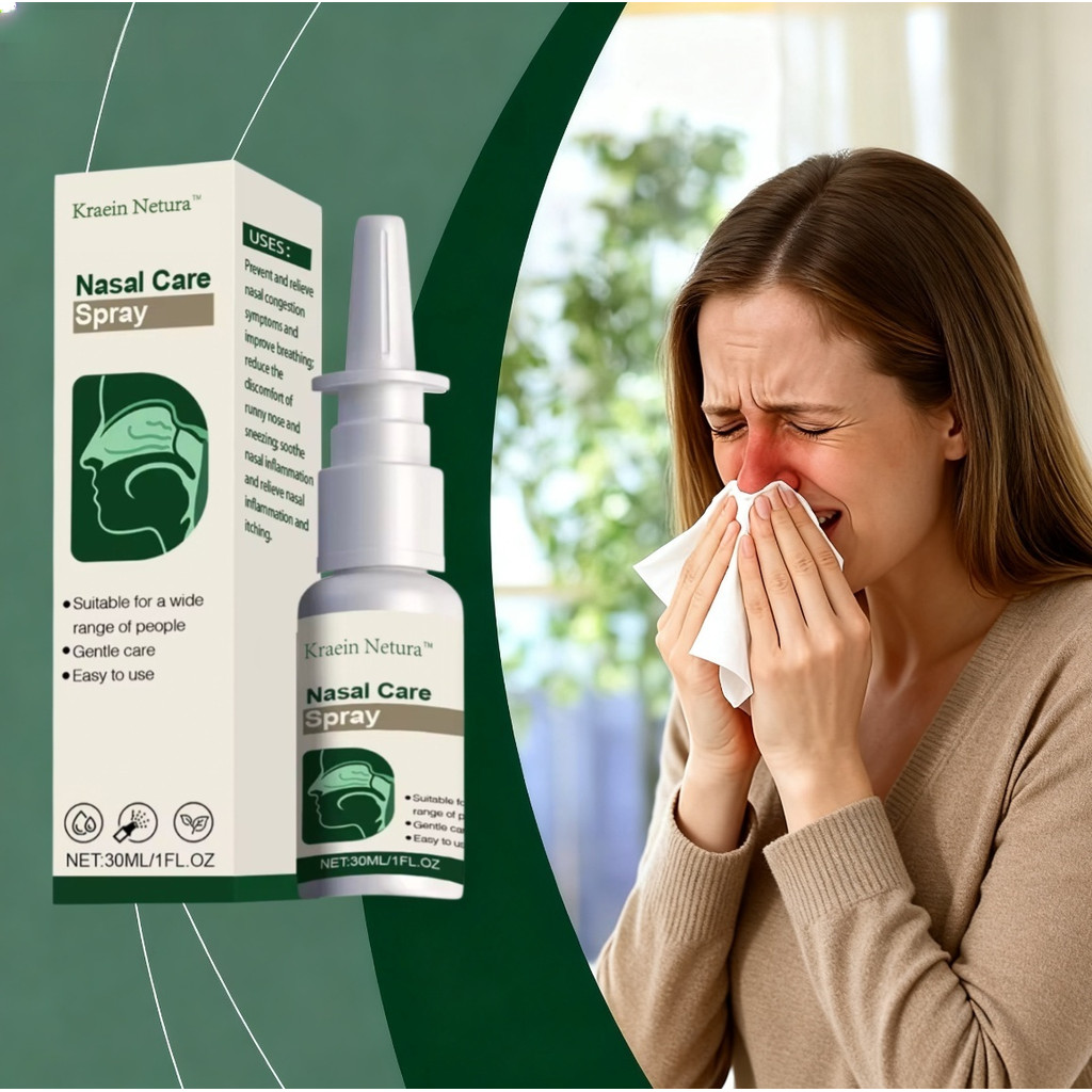Jual 100% Herbal Alami Nasal Spray Medis/Semprot Hidung Herbal Anti ...