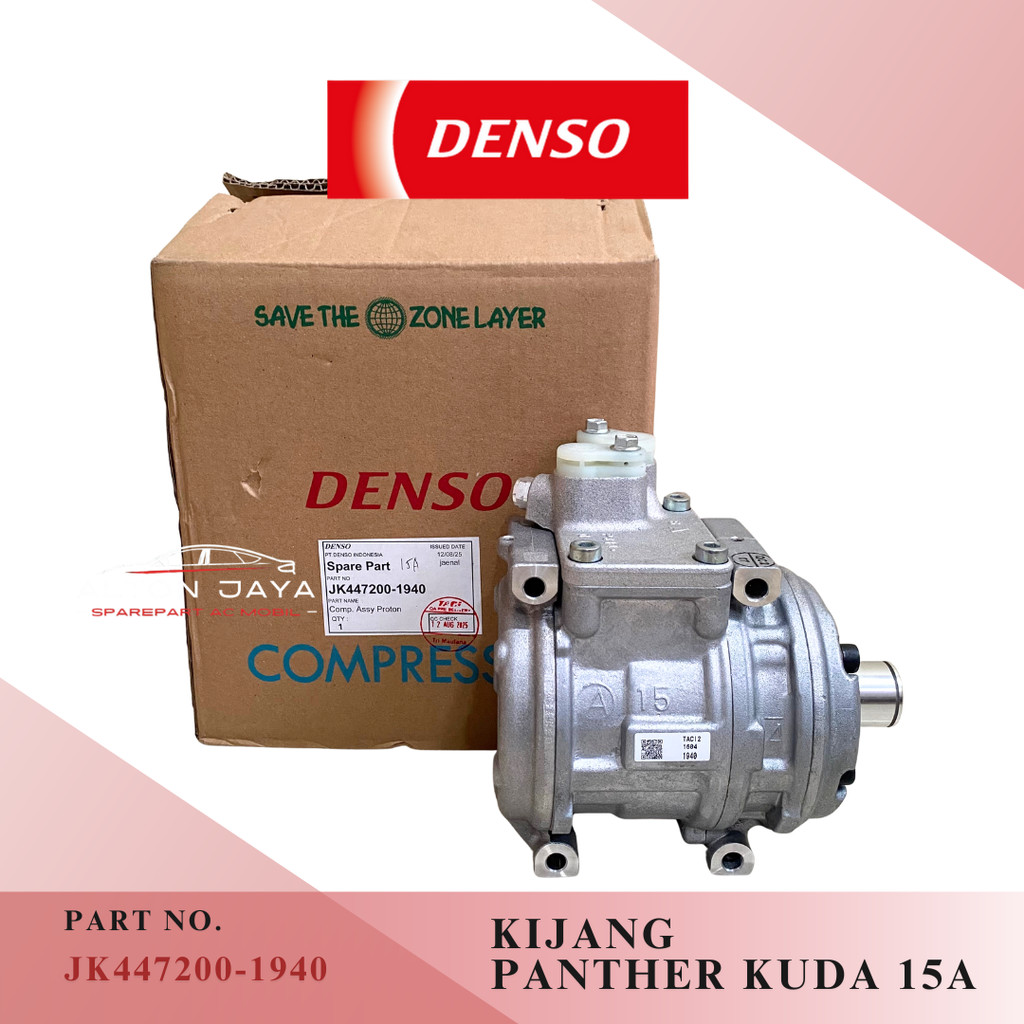 Jual COMPRESSOR KOMPRESOR AC KIJANG PANTHER KUDA 15A DENSO ASLI ...