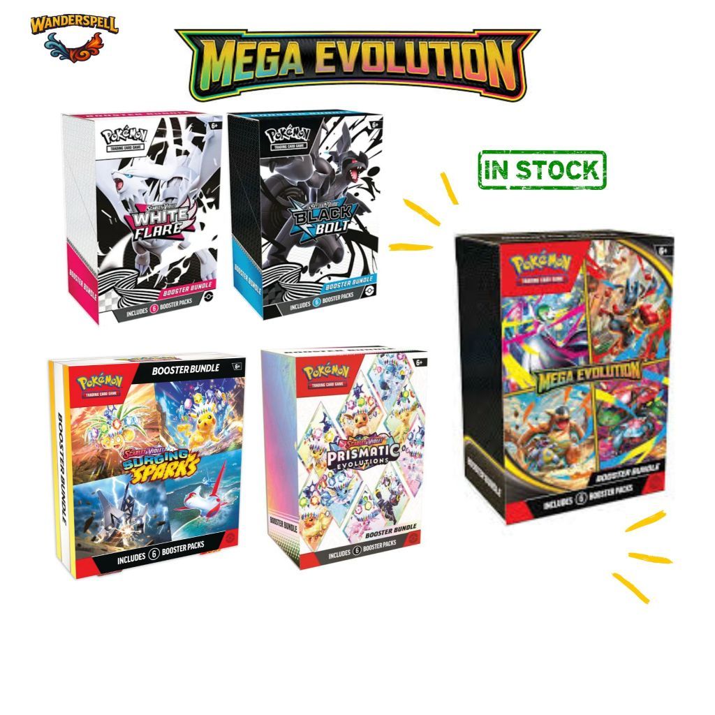 Jual New Mega Evolution Booster Bundle Destined Rivals Bundle Prismatic ...