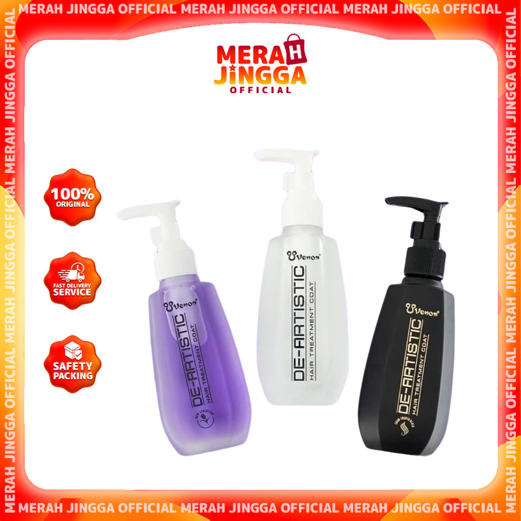 Jual VENON Hair Serum Treatment Coat Series 160ml | Merah Jingga ...