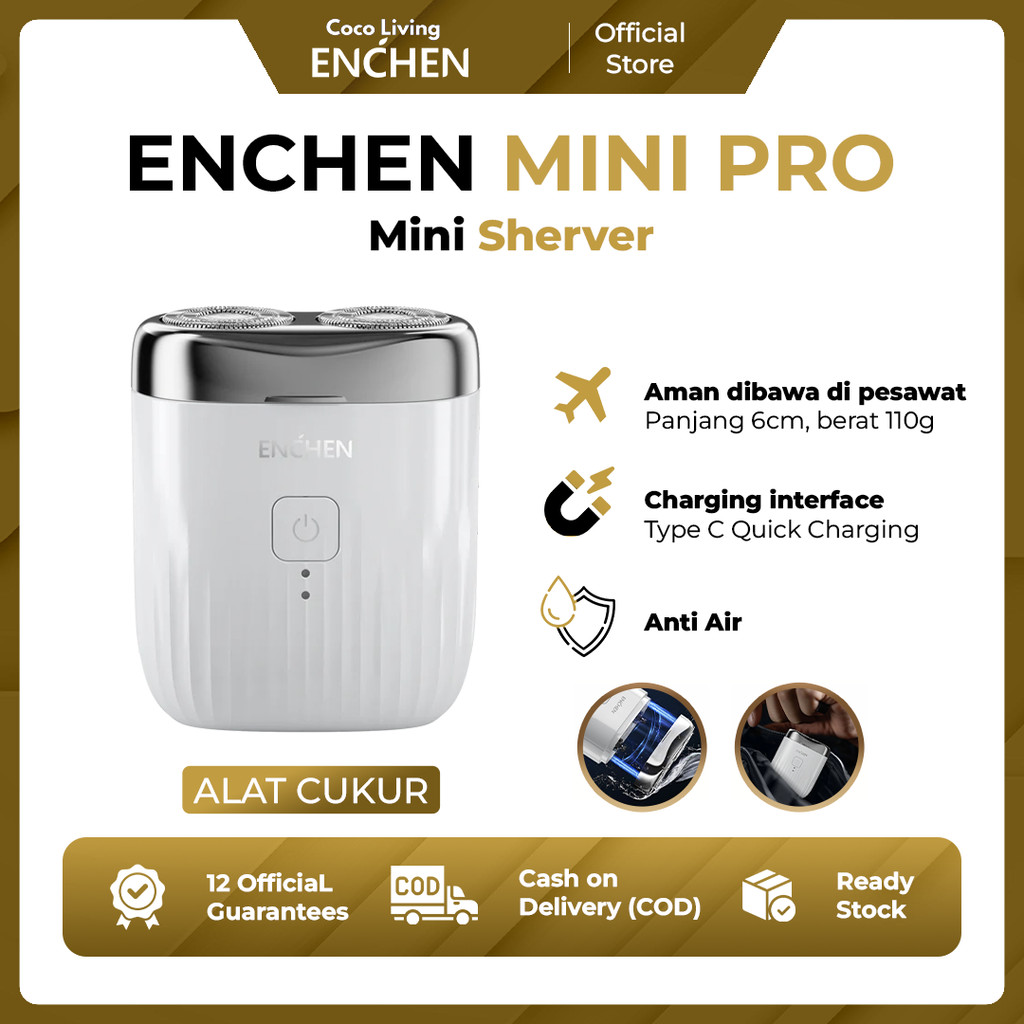 Jual ENCHEN Mini 6 Pro Elektrik Shaver Mini Alat Cukur Jenggot ...