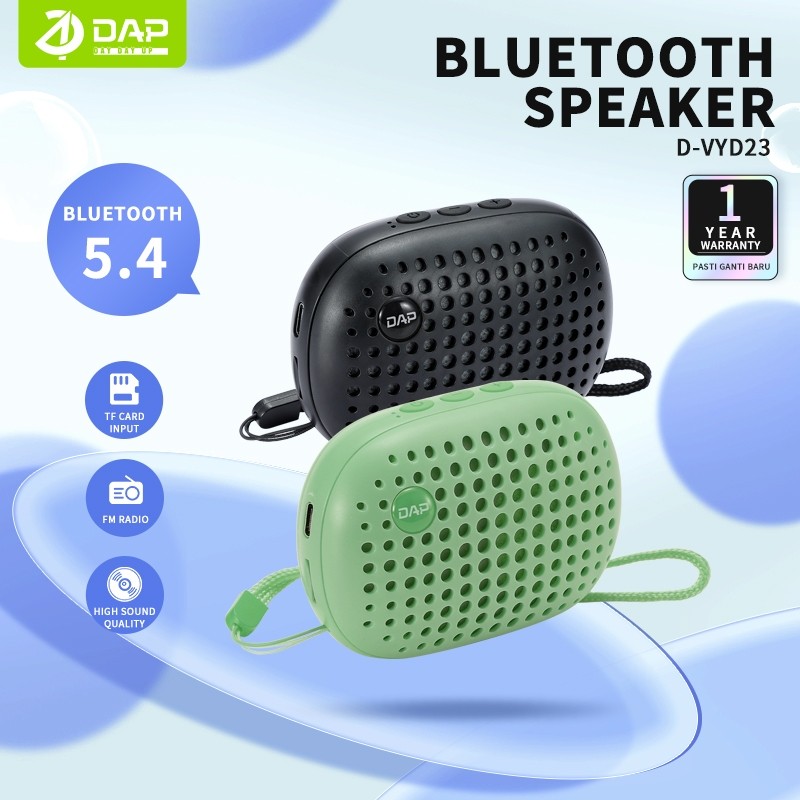 Jual DAP D-VY23 Wireless Bluetooth Speaker Mini Radio Subwoofer Multi ...