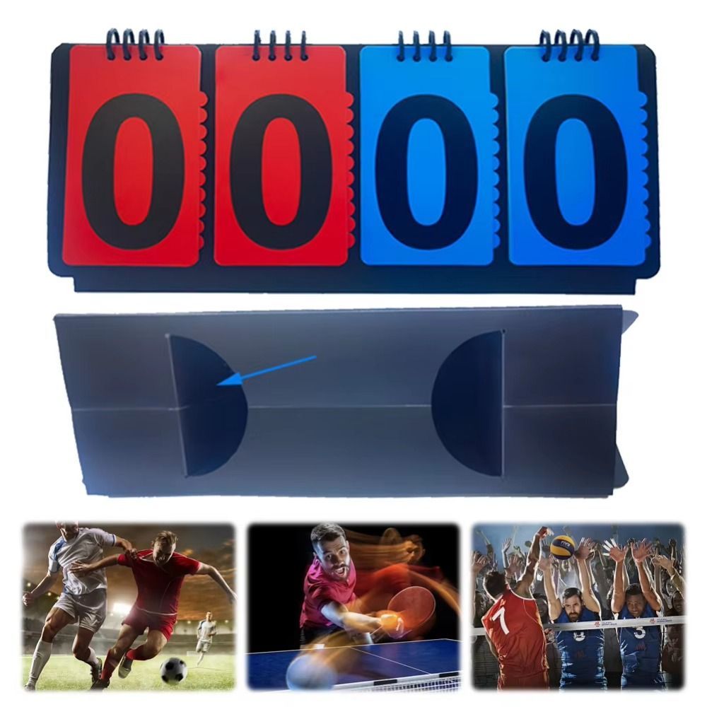 Jual Manual Basketball Scoreboard Tabletop Counter Triangular Base ...