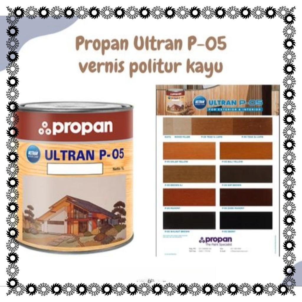 Jual politur kayu propan ultran p-05 bali yellow 1ltr | Shopee Indonesia