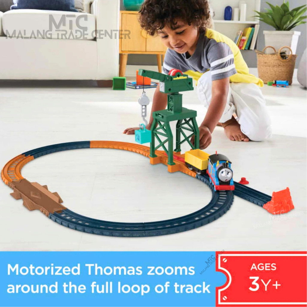 Jual Thomas & Friends AEG Motorized Track Set Round Kana Cranky The ...
