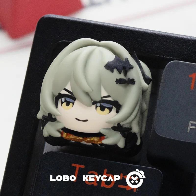 Jual Lobo Caesar Zenless Zone Zero / ZZZ Theme Artisan Keycaps Resin ...