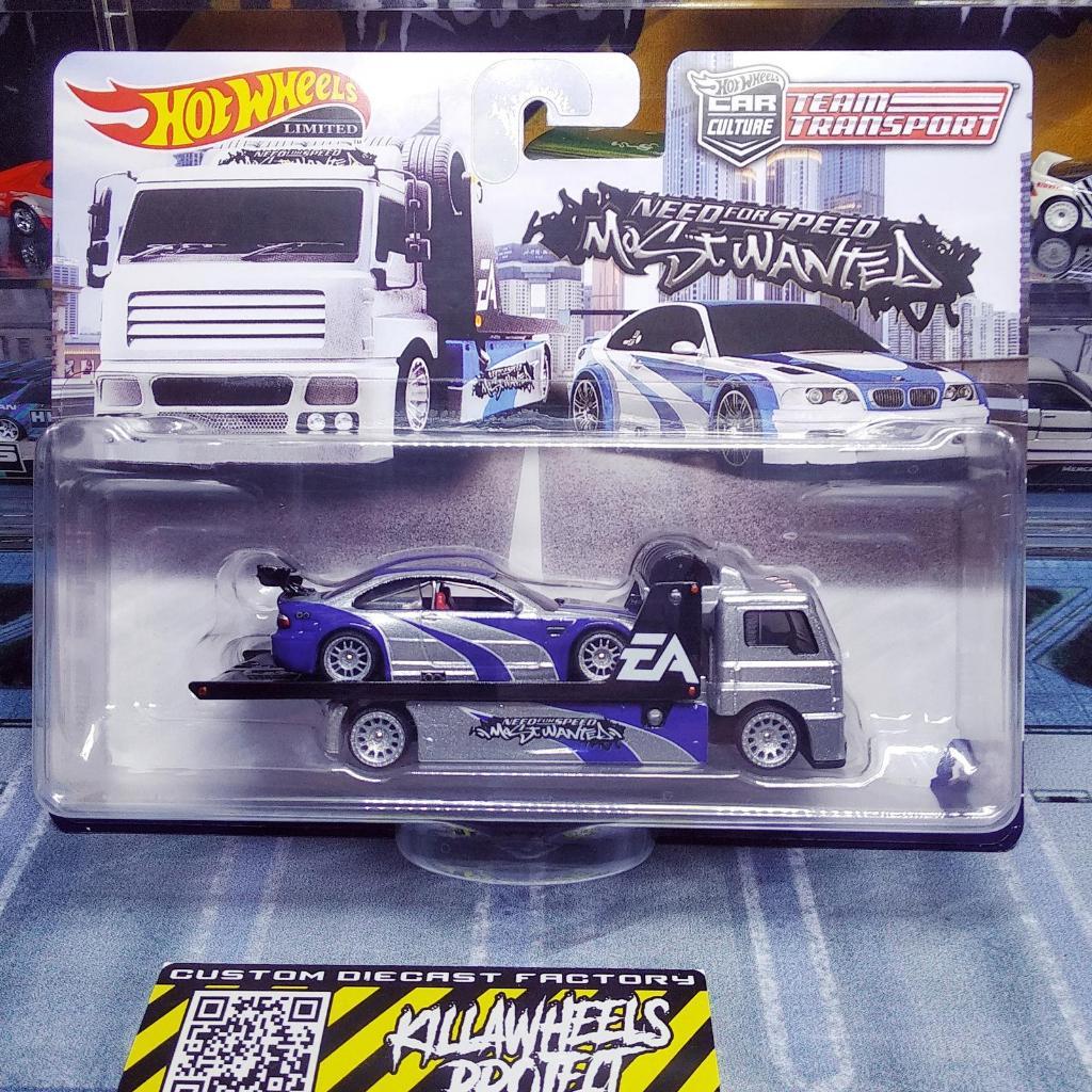 Jual Hotwheels Limited Custom - Team Transport Bmw M3 Gtr (Need For ...