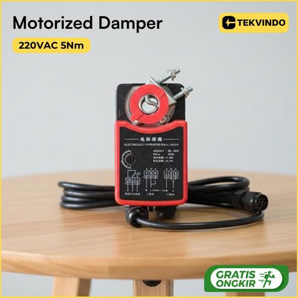 Jual Motorized Damper Valve Electric Motorised Damper Kontrol Udara ...
