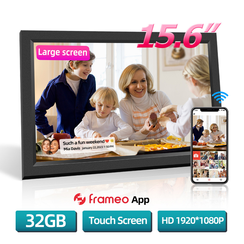 Jual 15,6-in WIFI gital photo frame, IPS 1920 x 1080 high-definition ...