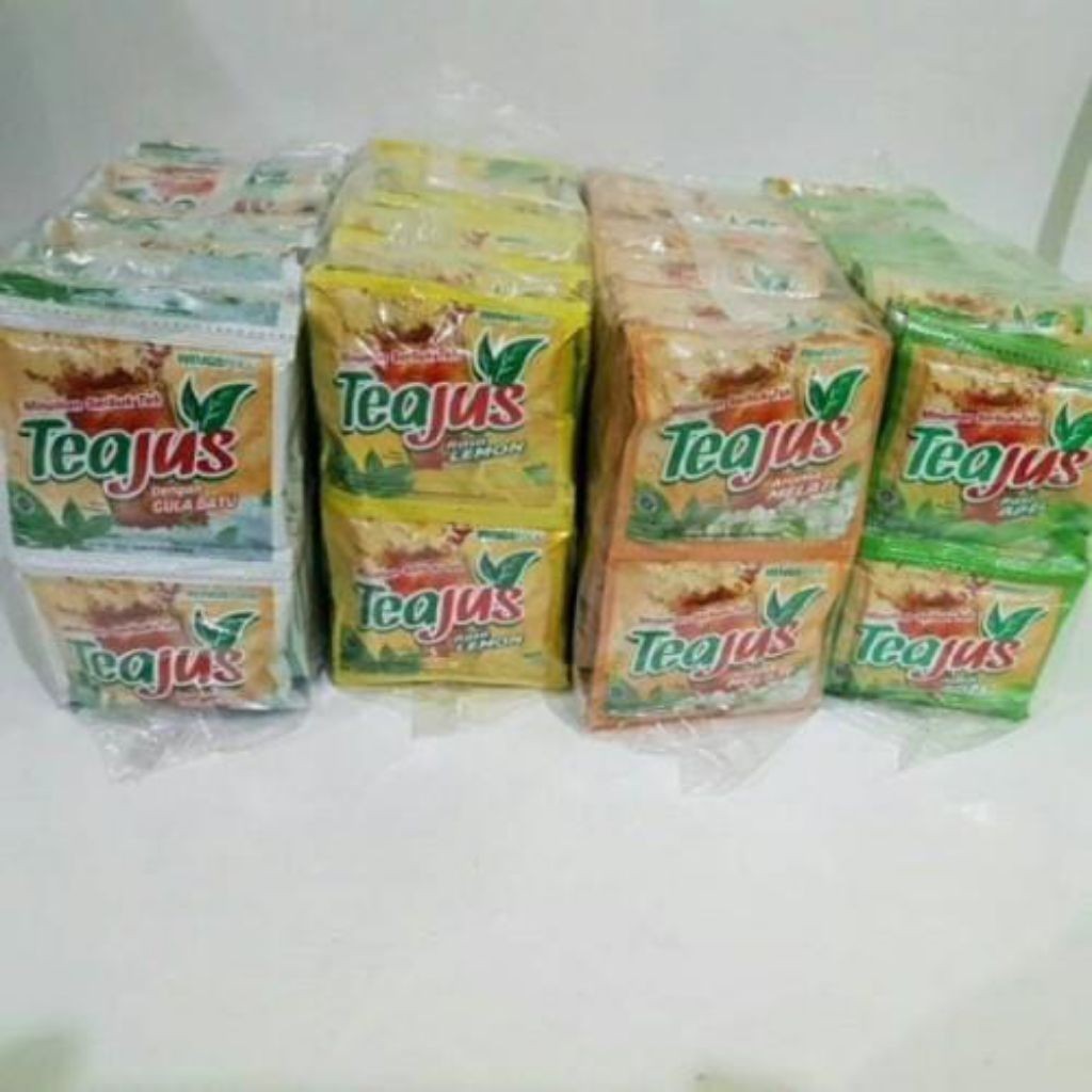 Jual PROMO TEAJUS 1 PAK ISI 60 PCS | Shopee Indonesia