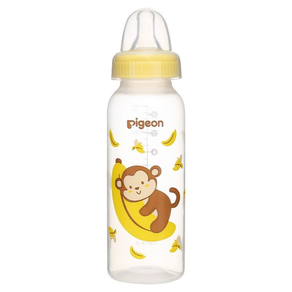 Jual PIGEON BABY - Botol Niple Ulir / Peristaltik Monyet 240 ML (6 ...