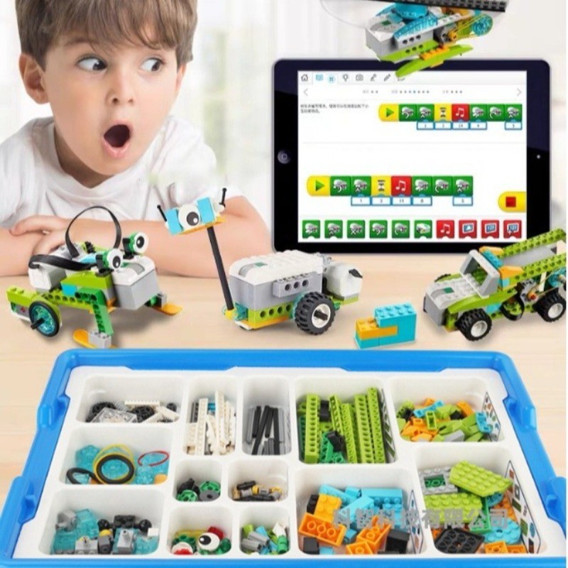 Jual [Pengiriman Jakarta] WeDo Coding Robot Brick Block DIY Puzzle Susun Rakit Beragam bentuk ...