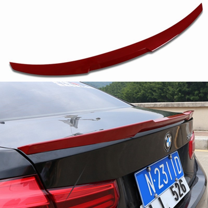 Jual 3 Series F30 M4 Style ABS Plastic Rear Luggage Spoiler Wing for ...