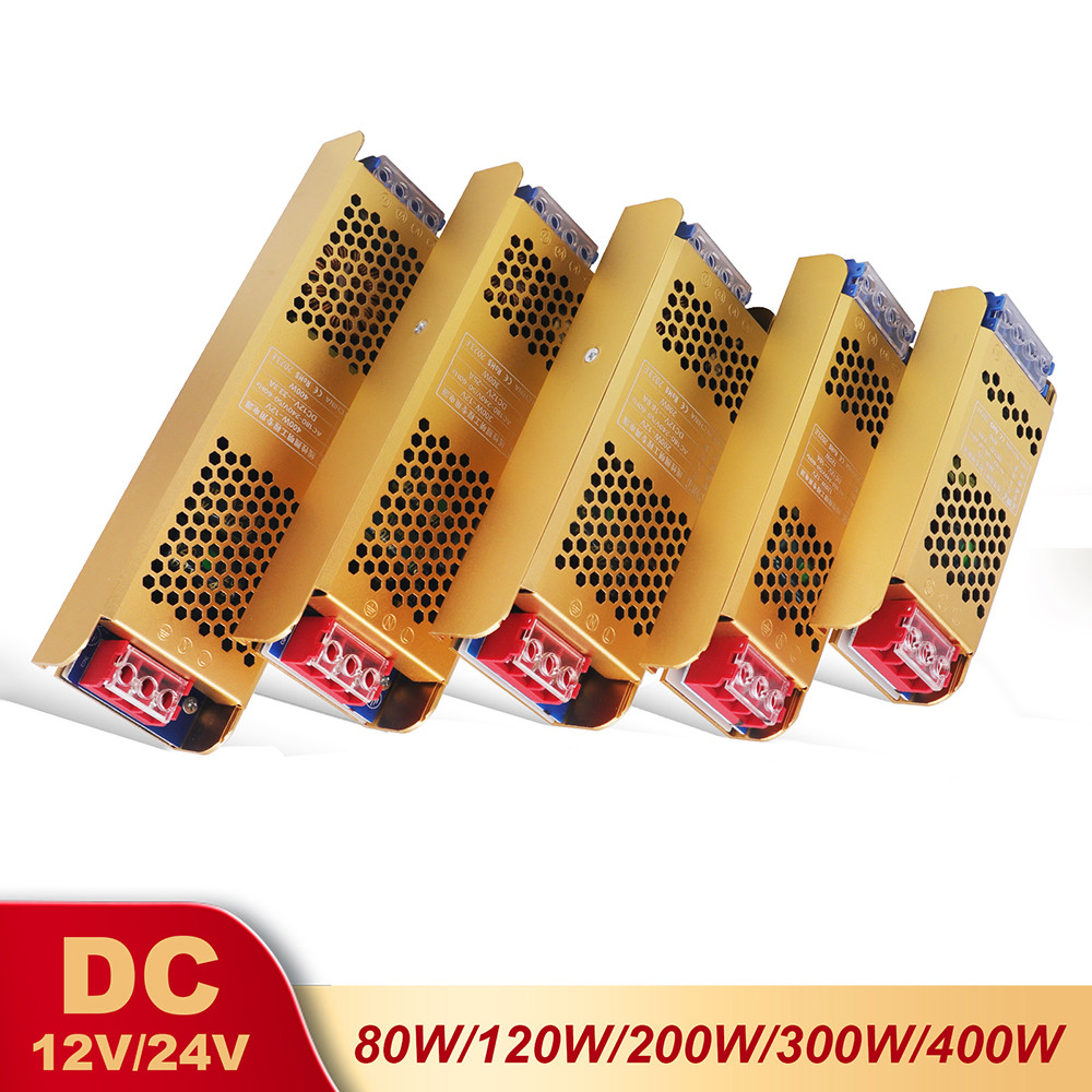 Jual Iron Shell LED Driver Power Supply AC180-250V To DC 12 V 24V 80W ...