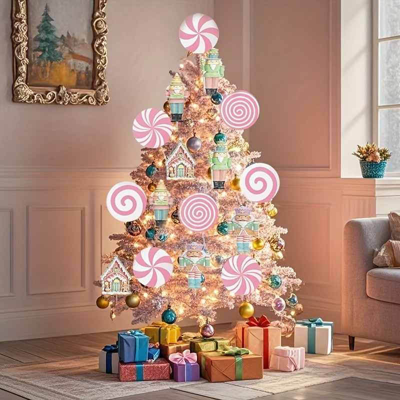 Jual ristmas Party Decorations Tree Picks Large Nutcracker Peppermint ...