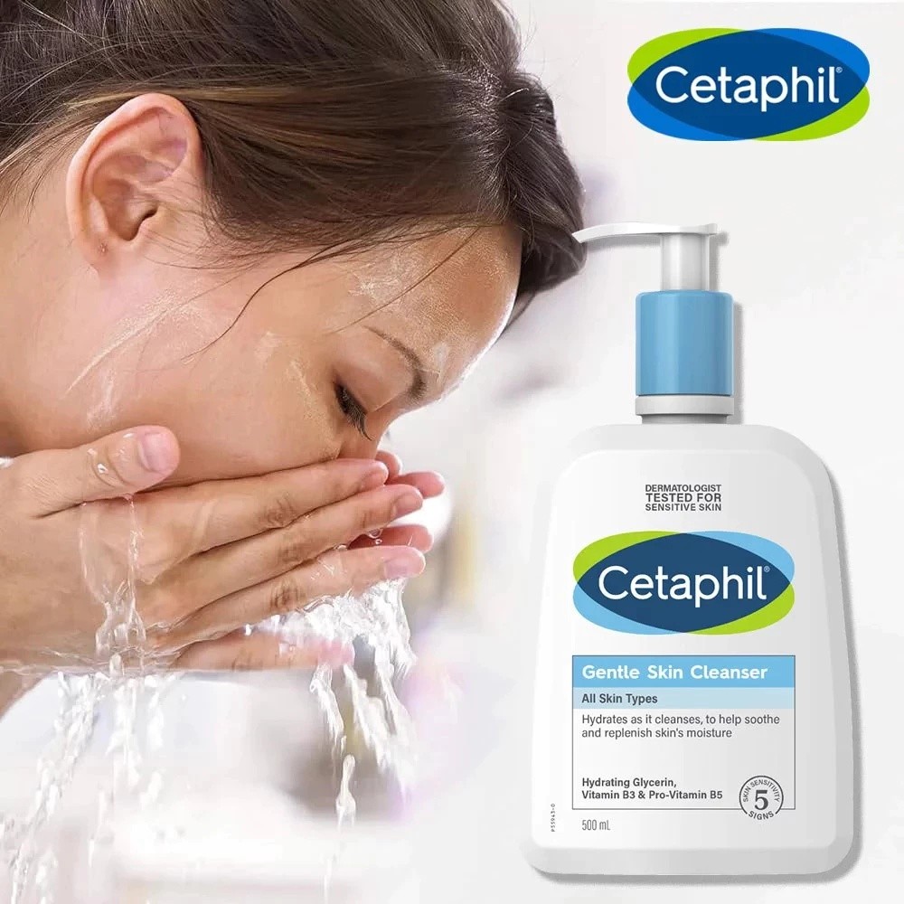 Jual 100%Original CETAPHIL New Gentle Sensitive Skin Skin Cleanser ...