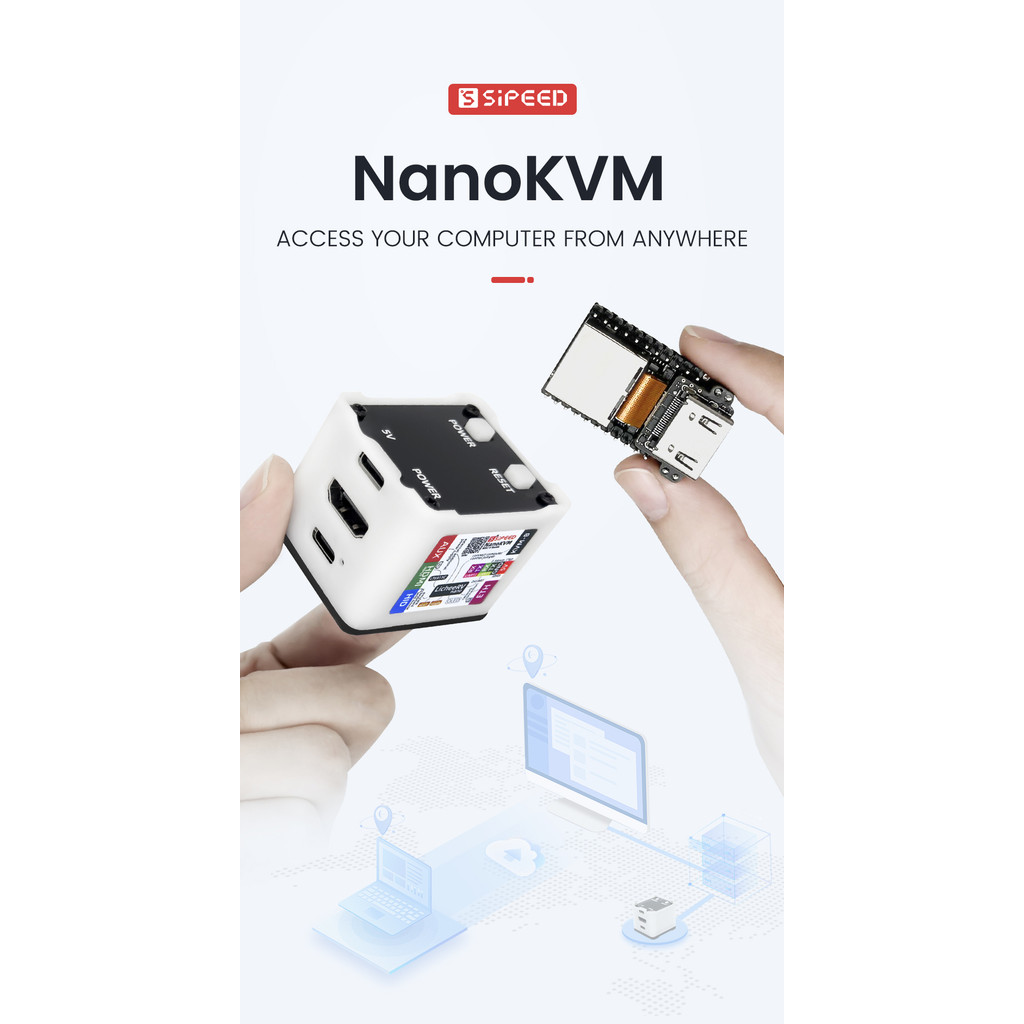 Jual Sipeed NanoKVM PiKVM Mini Remote Control Operation And Raspberry ...