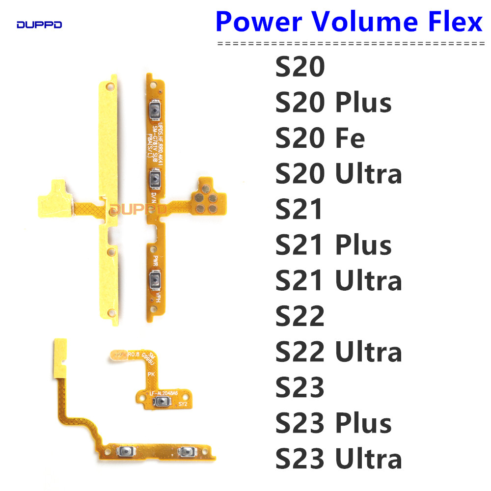 Jual Power ON OFF Mute Swit Control Key Volume Button Flex Cable For ...