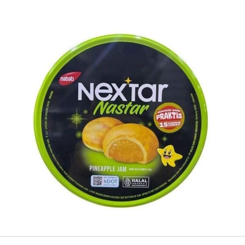 Jual Nextar Nastar Pineapple Jam Tin Kaleng 160 Gram | Shopee Indonesia