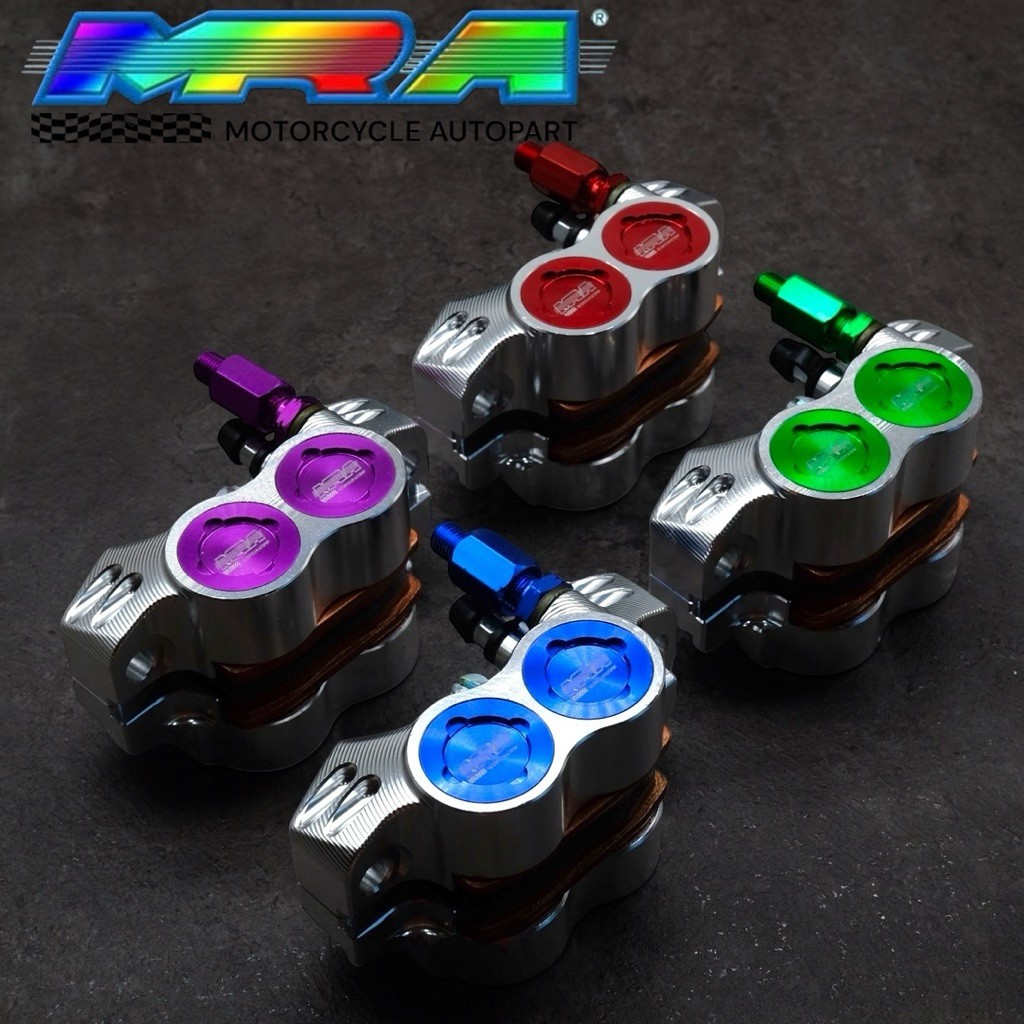 Jual Kaliper MRA FORMULA 4 Piston Universall Full Cnc Premium ns speed ...