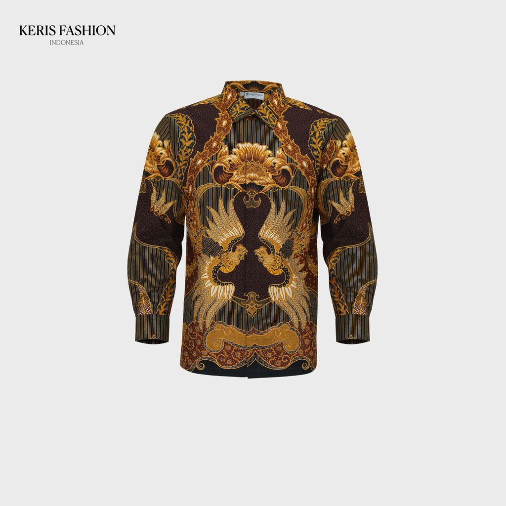 Jual Keris Gallery Kemeja Batik Reguler Fit Lengan Panjang Motif Kukilo ...
