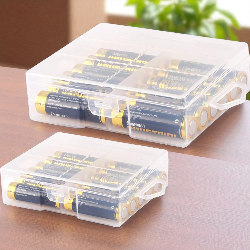 Jual Kotak Case Baterai AA AAA 24 Slot Plastic A2 A3 Multifunction ...