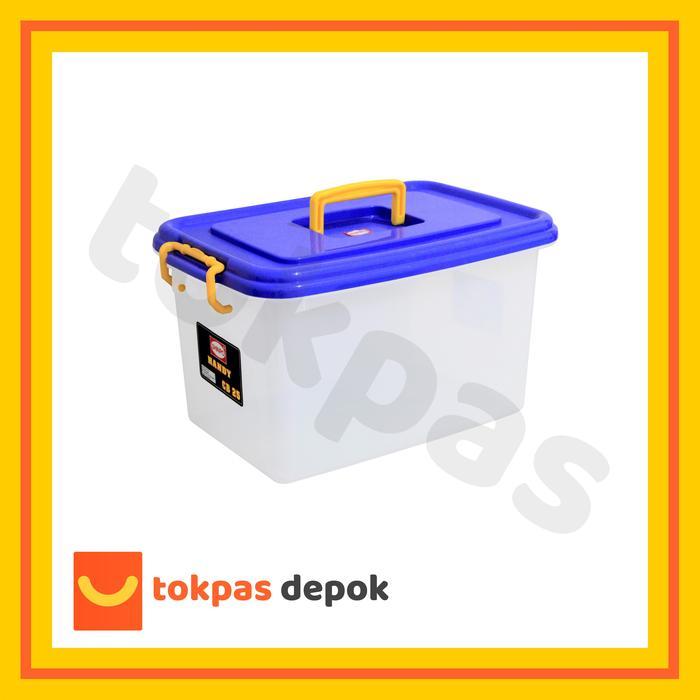 Jual Container Handy Box 133-3 CB 25 Plastik Dengan Handle Pegangan ...