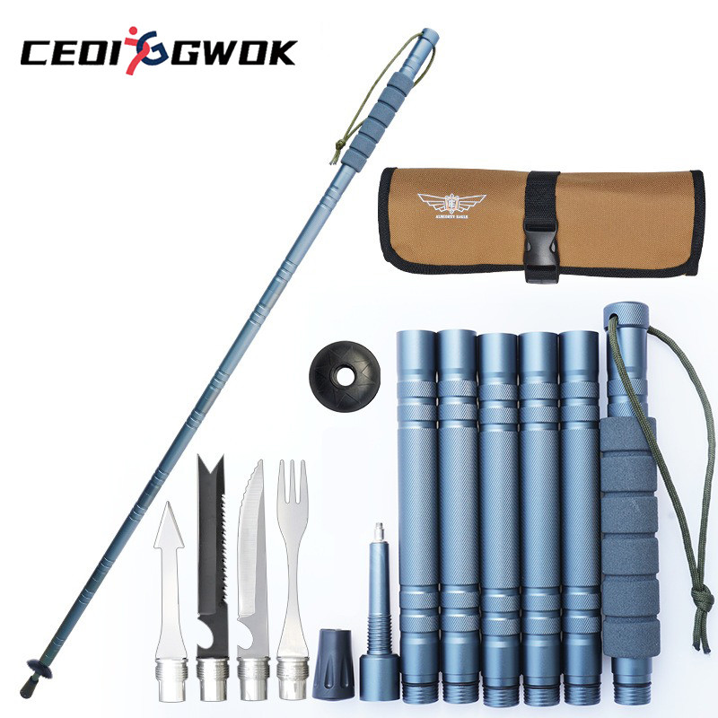 Jual CEOI GWOK New Arrival Multi-functional Durable Aluminum Trekking ...