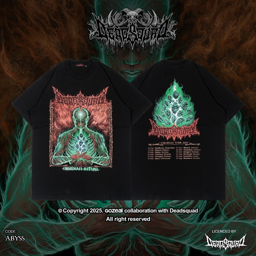 Jual X Deadsquad | Tees Regular | Abyss ( Limited Edition ) T-Shirt ...
